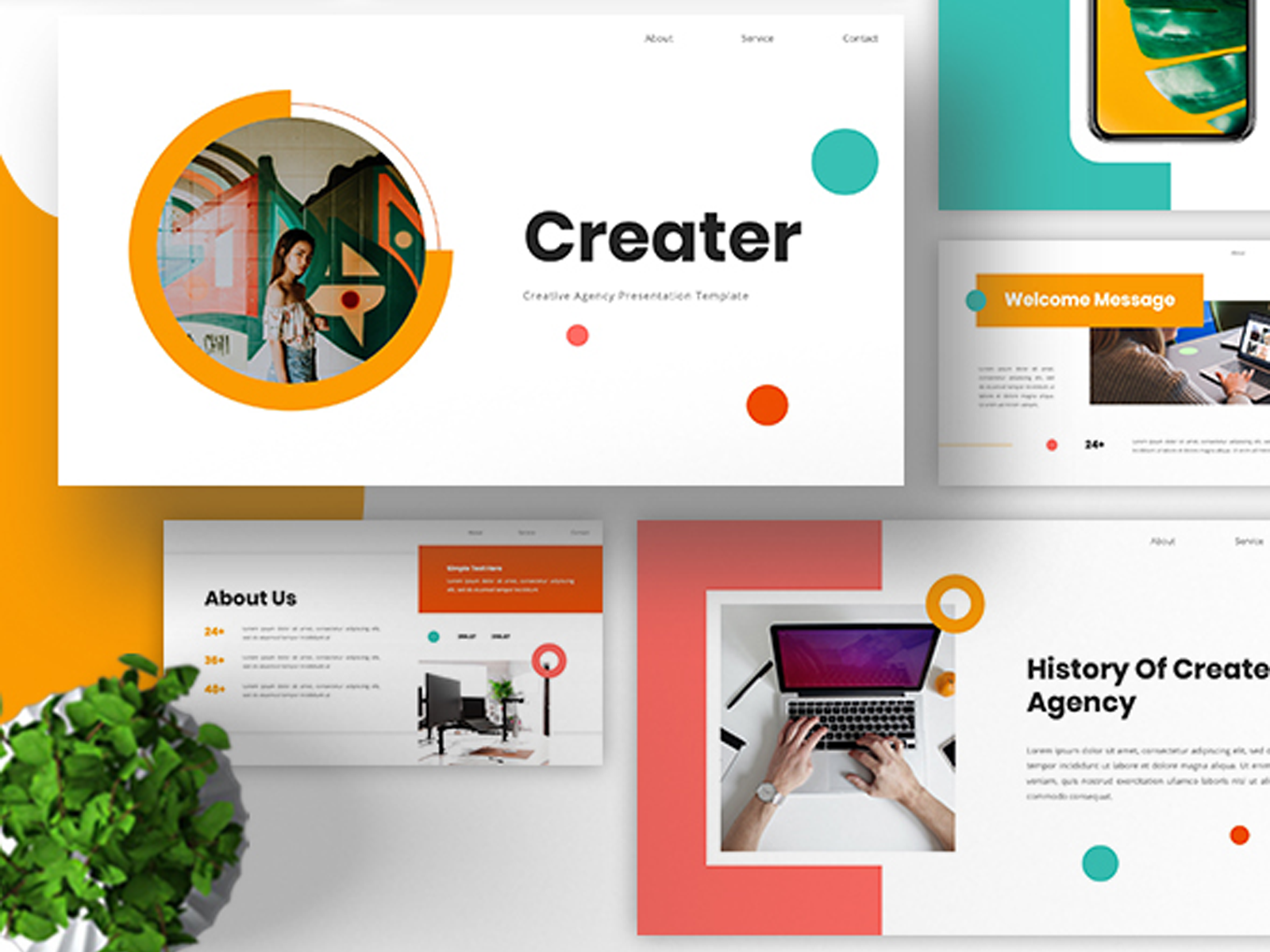 Presentation - Creative Agency by SuperSonic_Studio on Dribbble