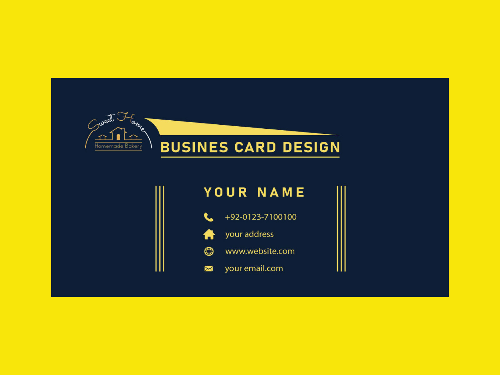 Business Card Design by Habib Graphics on Dribbble