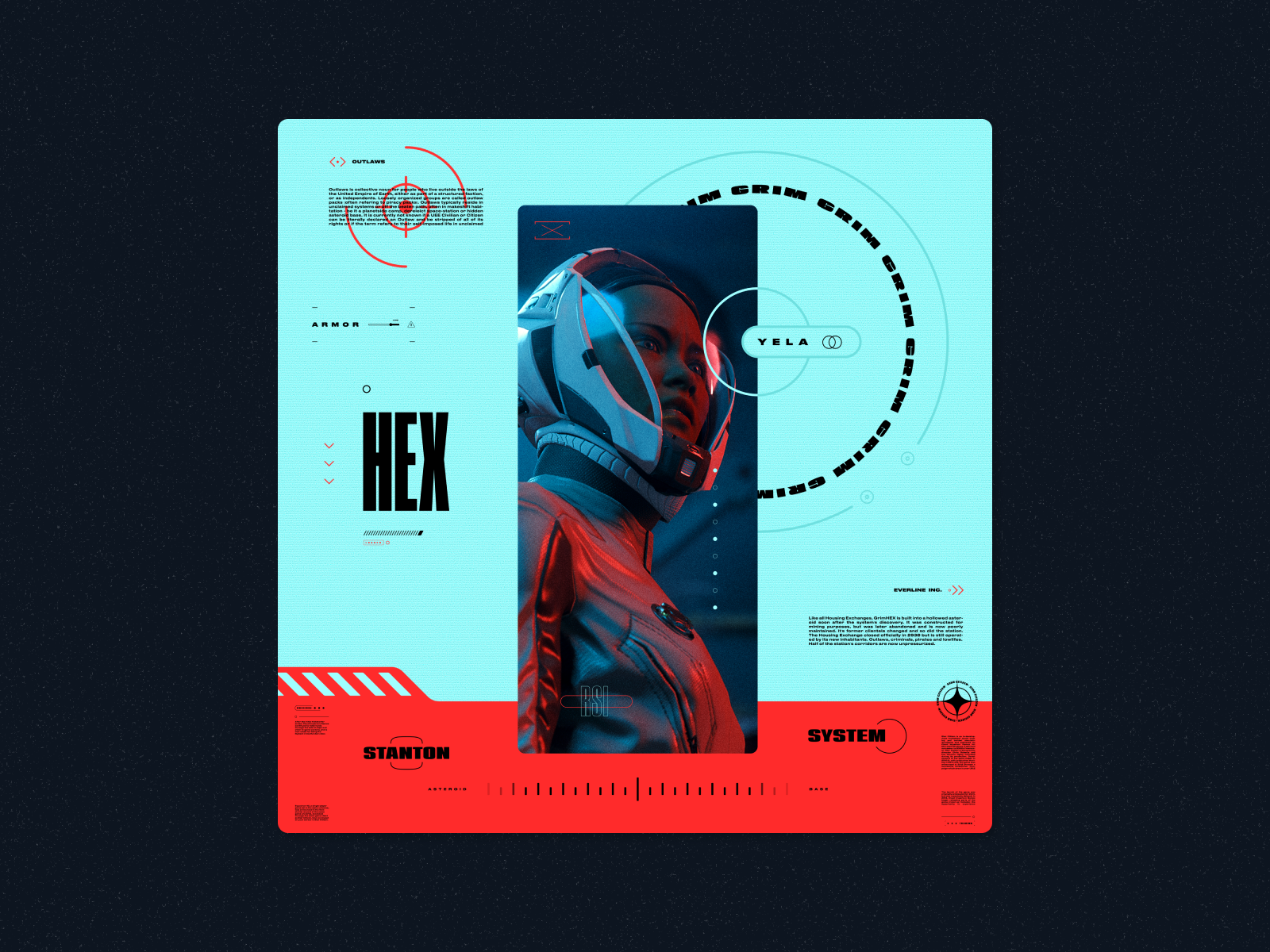 Grim Hex Station by Philippe Couillard on Dribbble