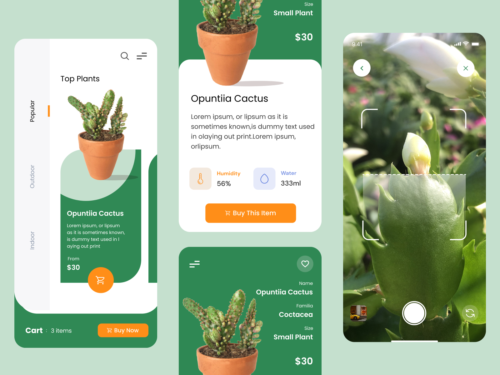 Plant App Ui by Romeo Saha 🥇 on Dribbble