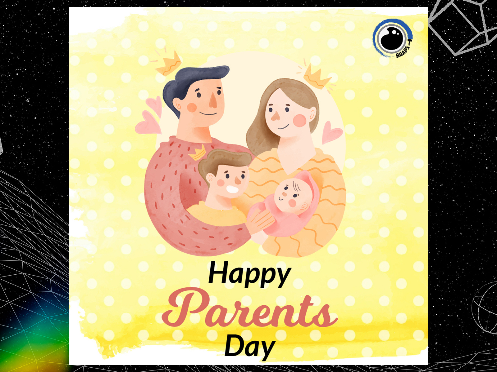 Parents Day poster by Aminul Haque on Dribbble