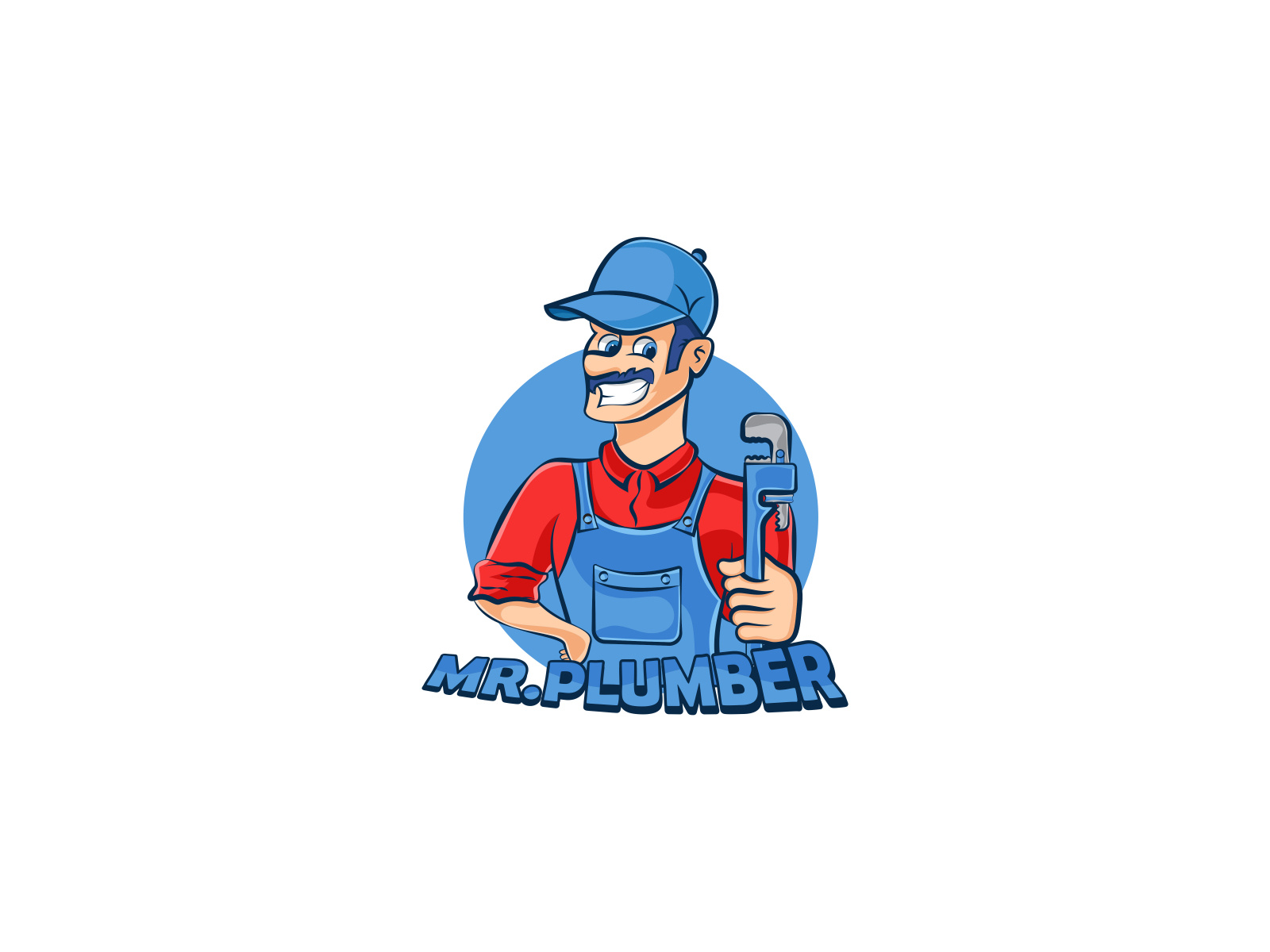 Mr.Plumber-06- Cartoon Mascot by Yasin Moon on Dribbble