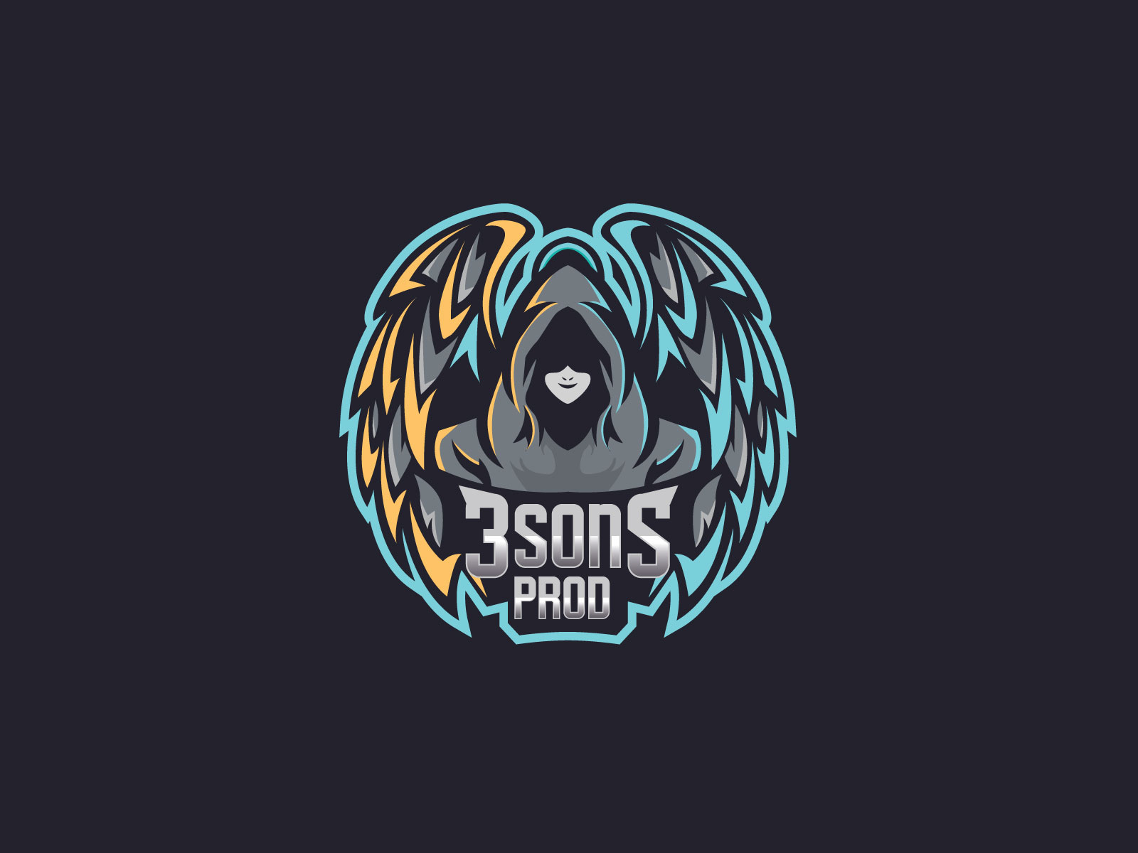 Angel Mascot Logo by Abdou Cisse on Dribbble