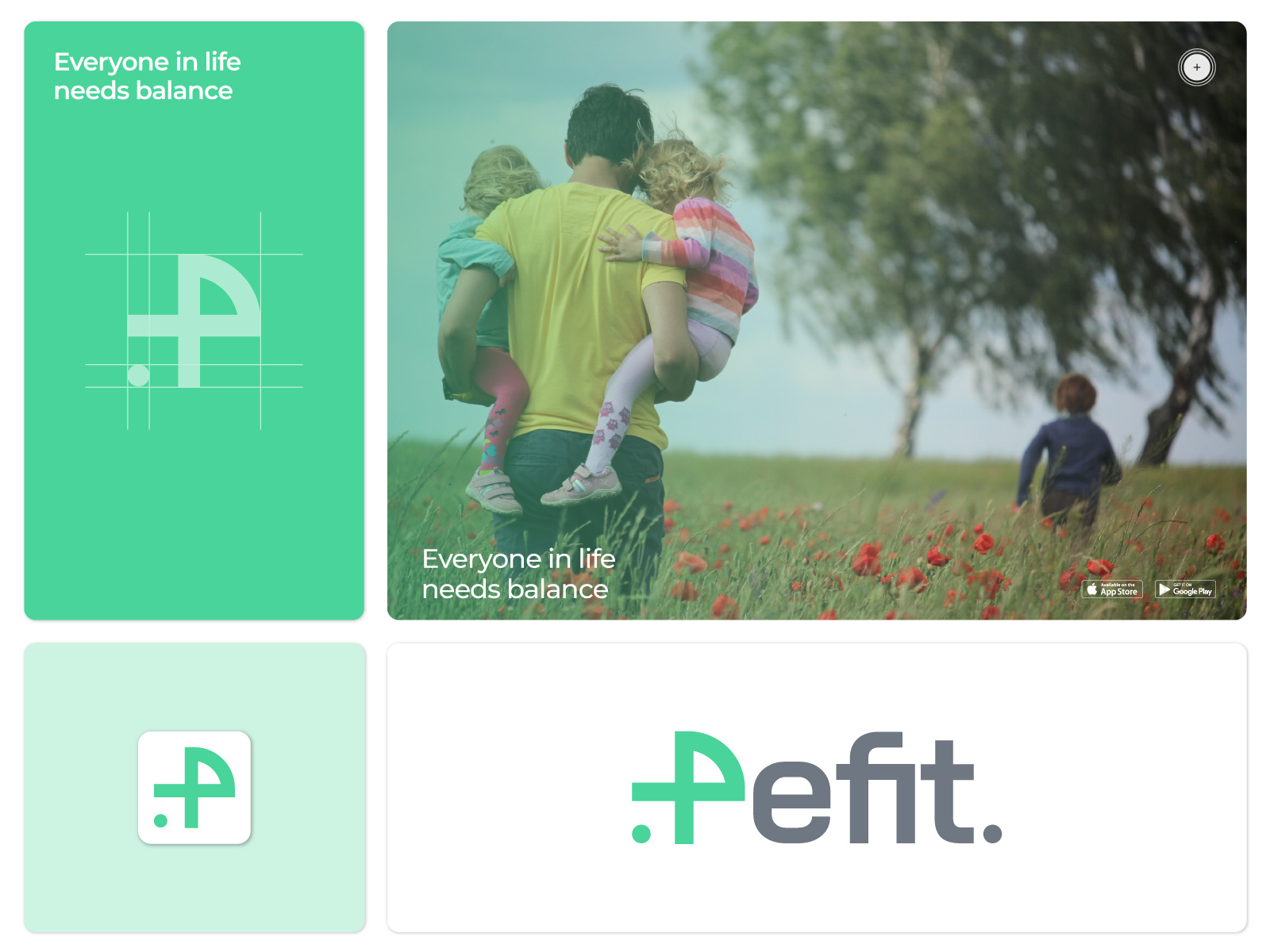 Pefit Logo Design by Md Mehedi Hasan for Fixdpark on Dribbble