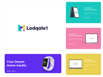 Lodqale1 Logo Design by Md Mehedi Hasan for Fixdpark on Dribbble