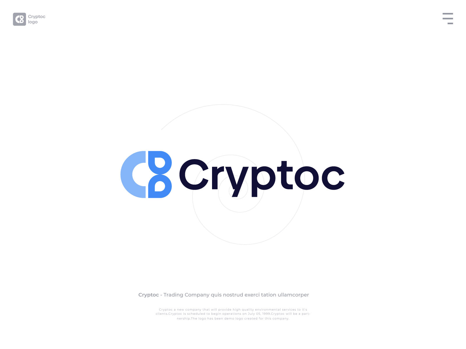 Cryptoc Logomark by Md Mehedi Hasan for Fixdpark on Dribbble