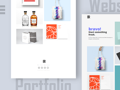 Responsive Portfolio Website Using HTML CSS JavaScript by Fahimul Kabir ...