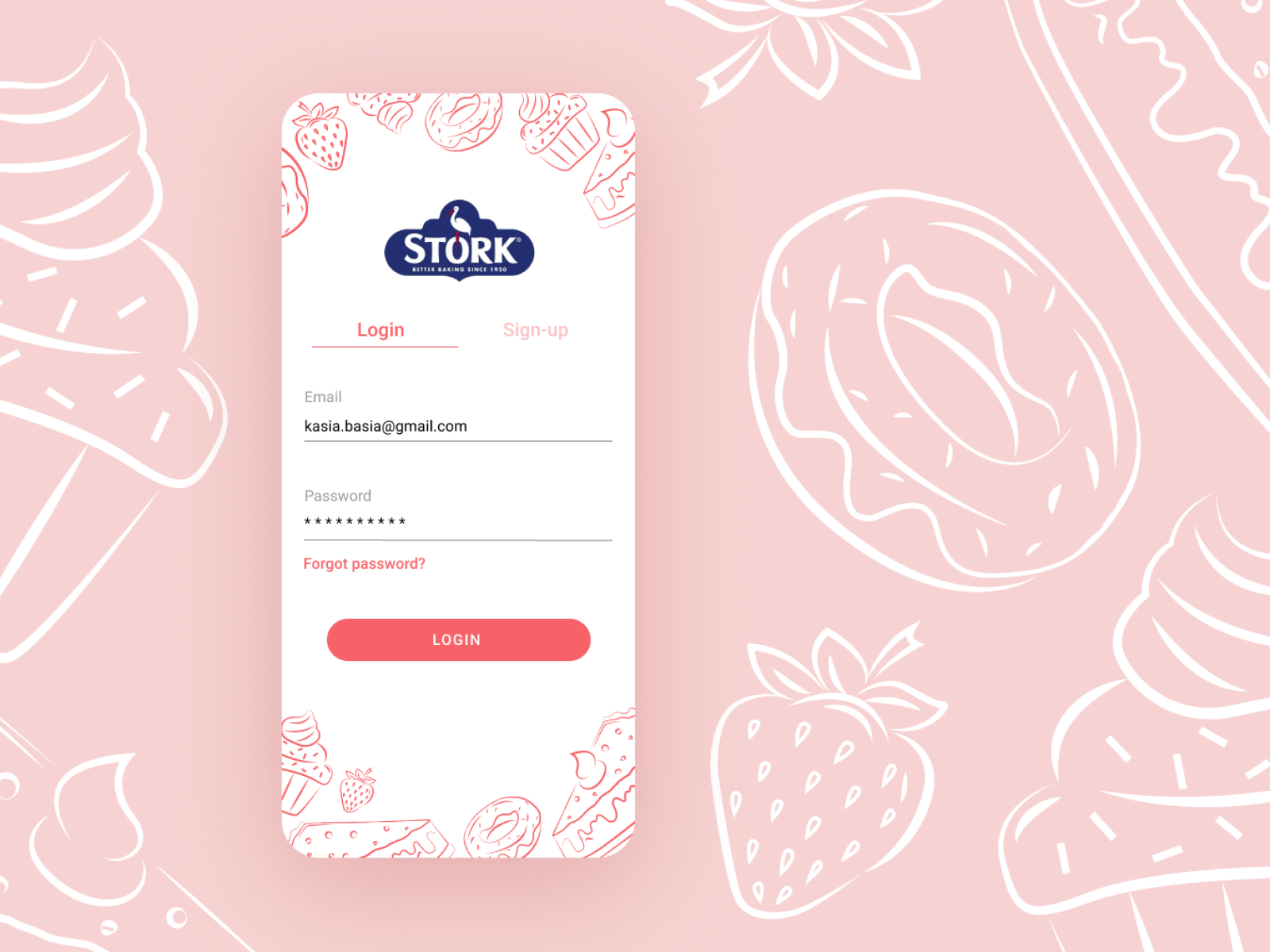 Stork mobile app - baking app redesign v.4 by Marii Stadnytska for ...