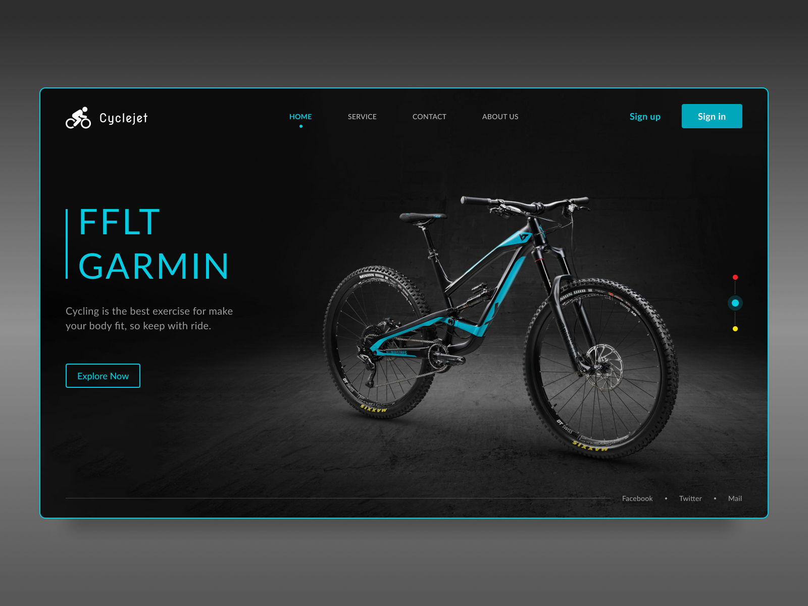 Cyclejet - Website | Landing Page by Ankush Saini on Dribbble