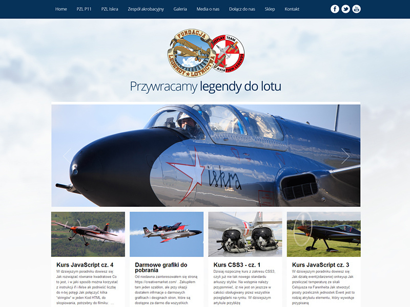 Legendy Lotnictwa by Adam Czajkowski on Dribbble