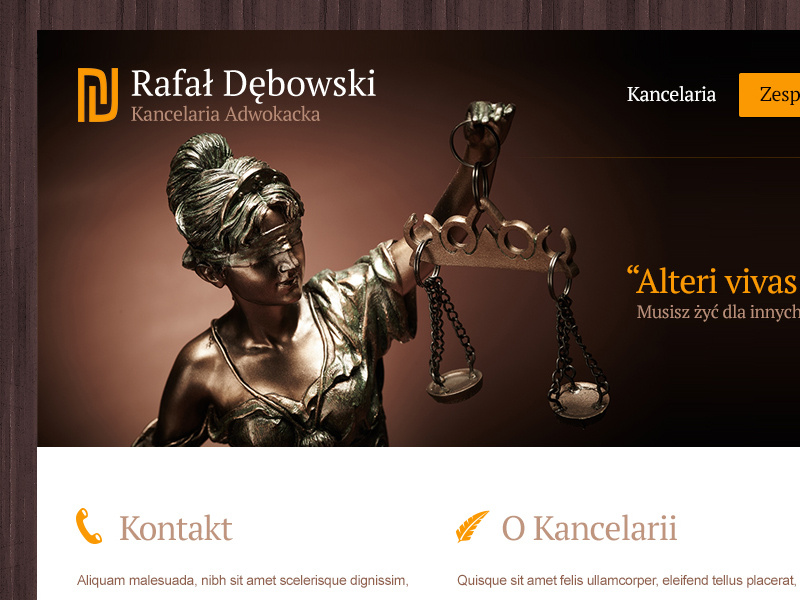 Law Office by Adam Czajkowski on Dribbble