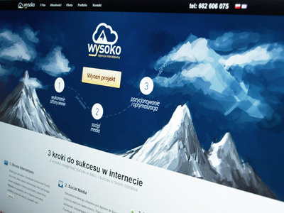 wysoko.org by Adam Czajkowski on Dribbble