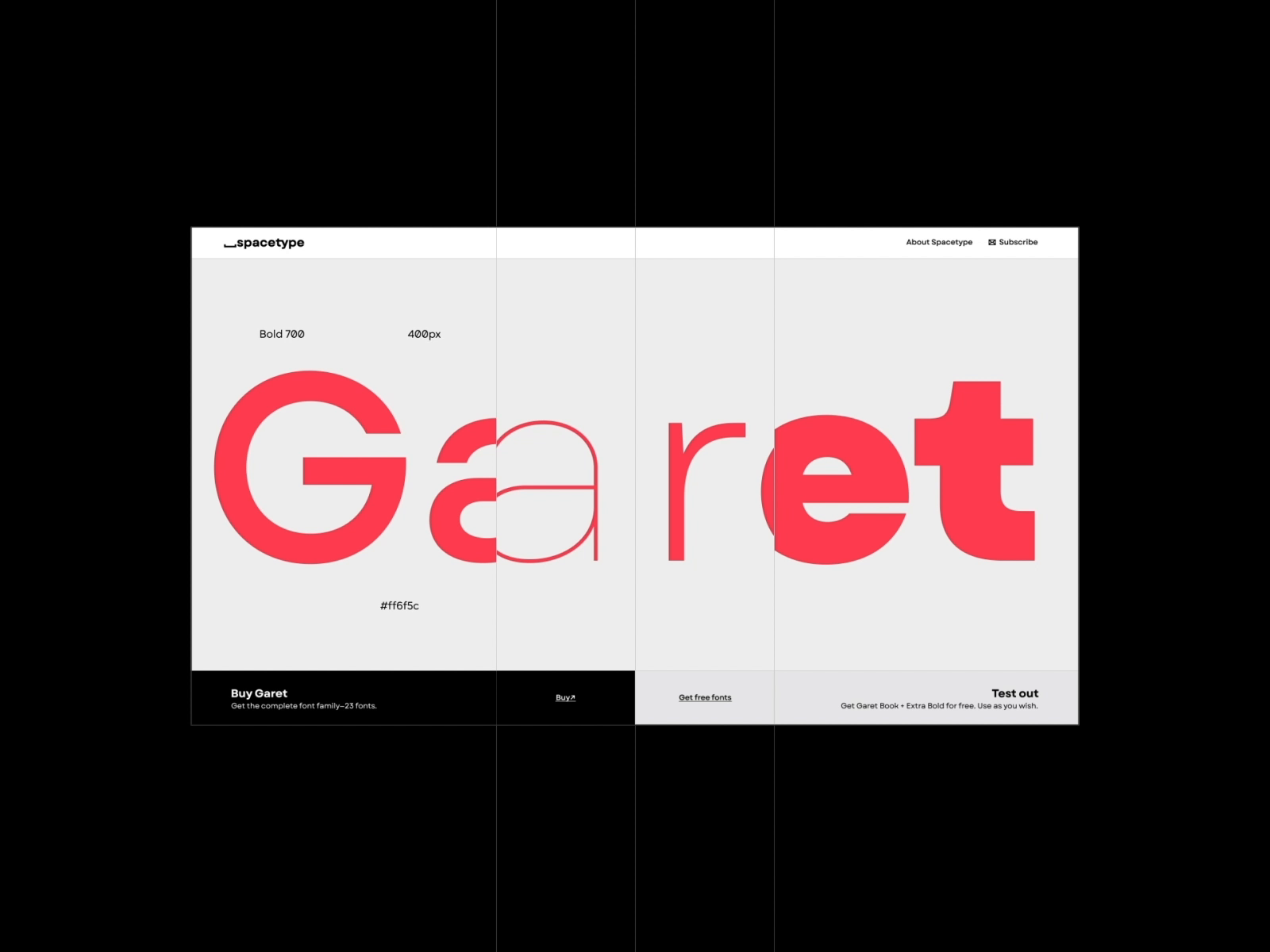 Garet—Interactive Web Release by Gradientic on Dribbble