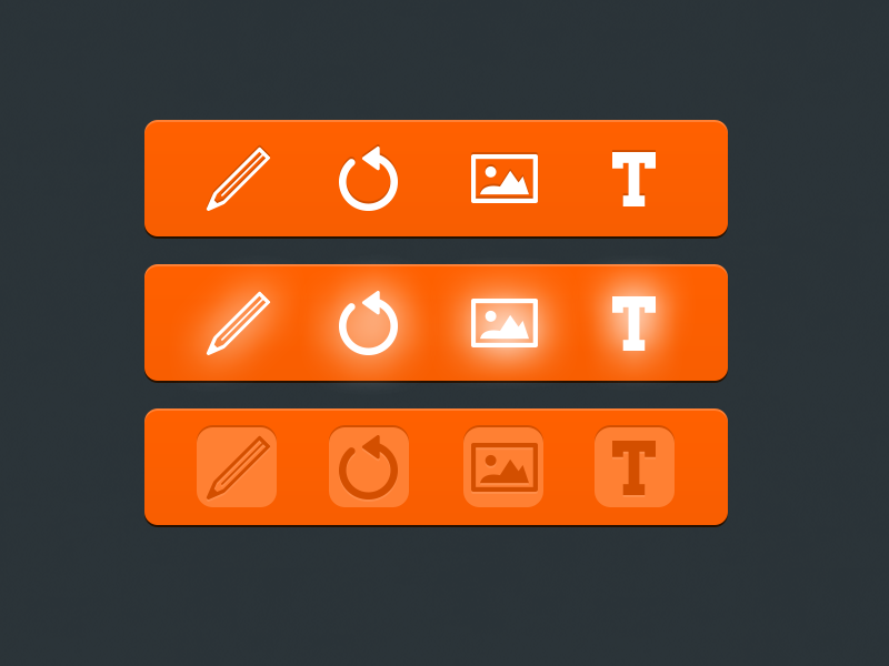 Icons States by Miguel Olivares on Dribbble