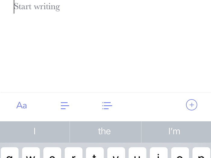 Notes App by Victoria on Dribbble