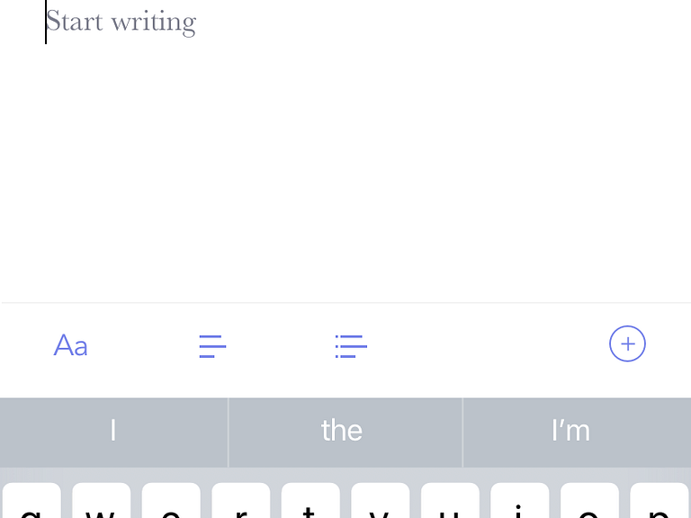 Notes App by Victoria on Dribbble