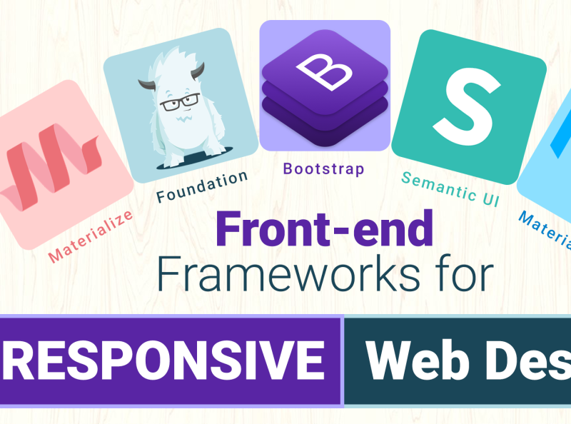 Top 19 Front-End Frameworks For Responsive Web Design by RGB Webtech on ...