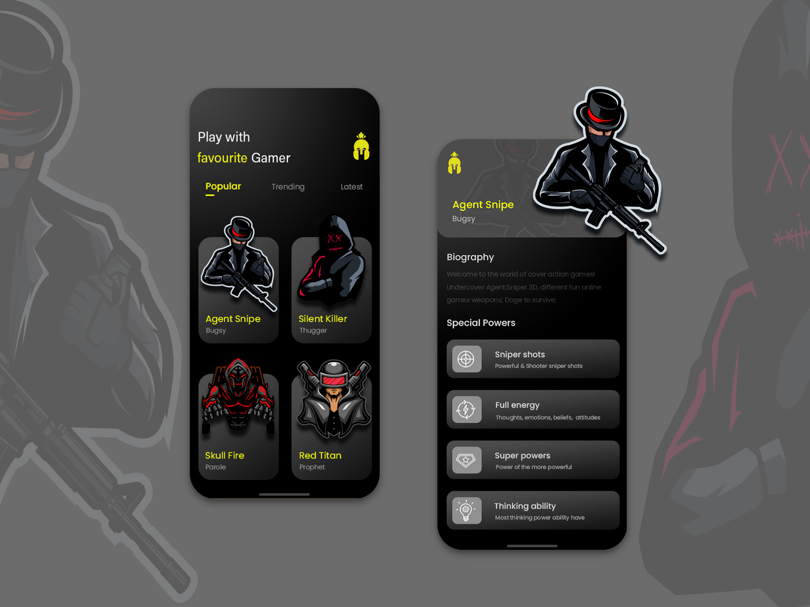 Game App Ui by Amit Pandey on Dribbble