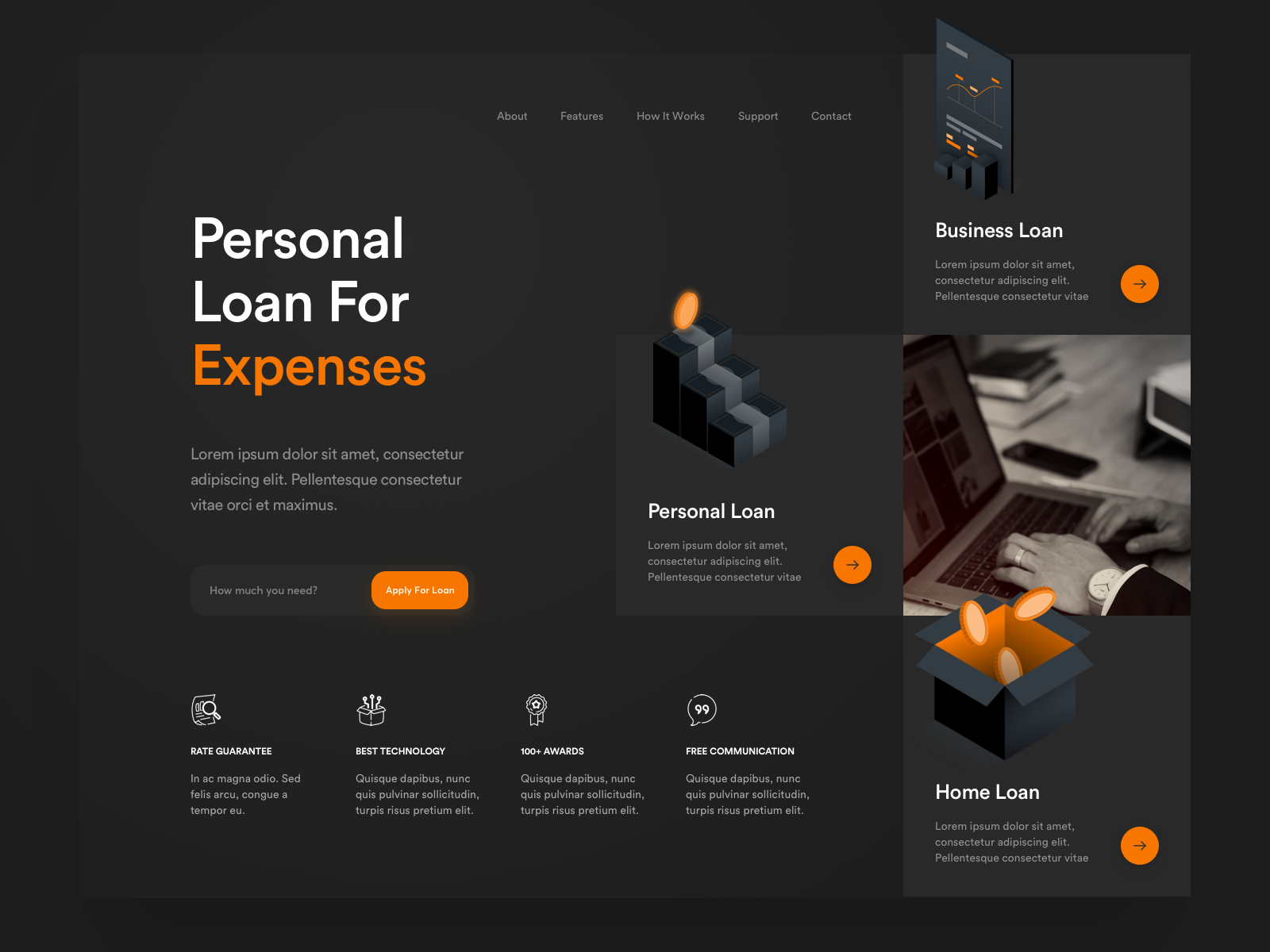 Personal Loan by Zaib Ali for Elegant Themes on Dribbble