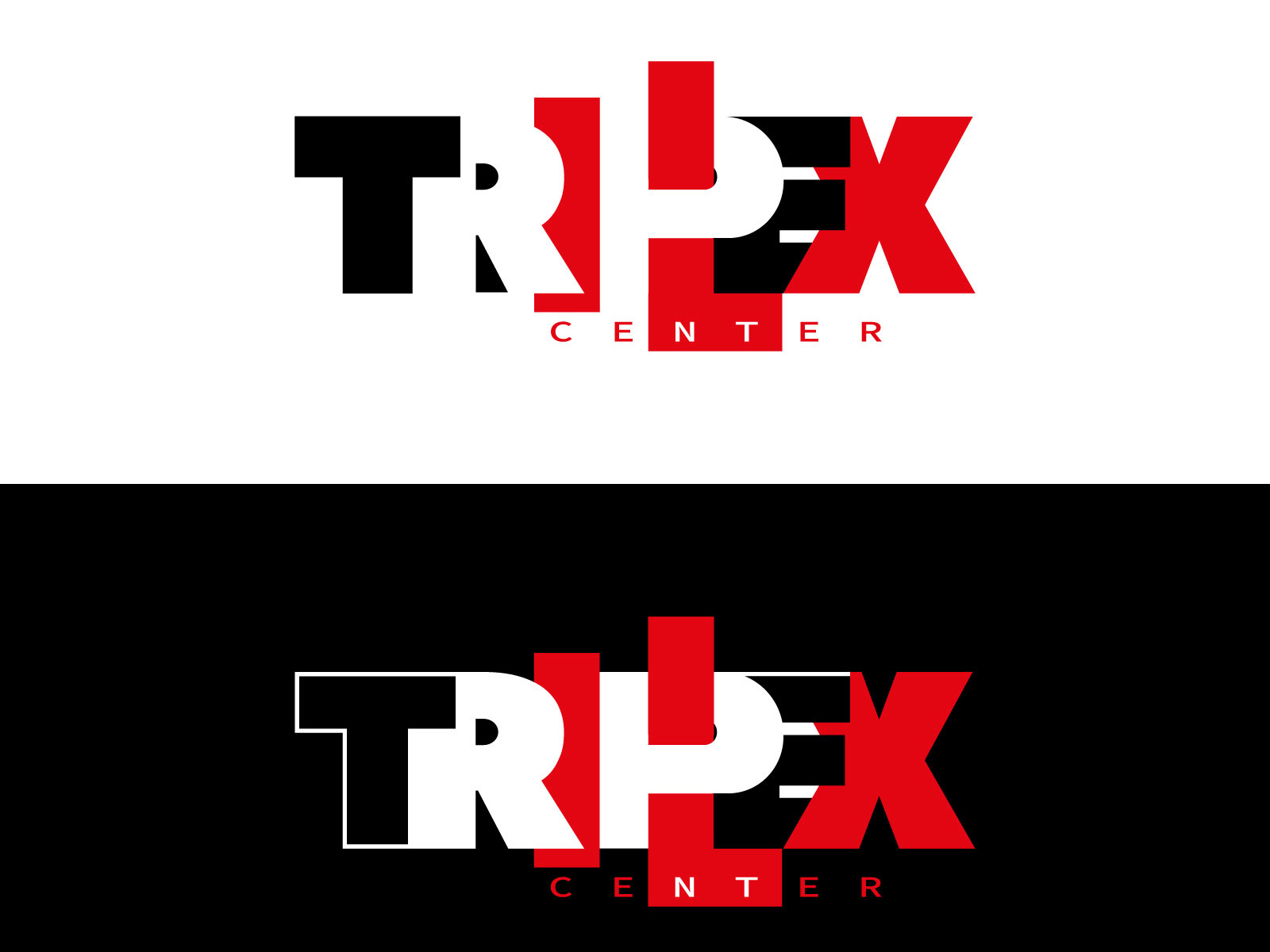 Logo for Triplex company by Boris Ismailov on Dribbble