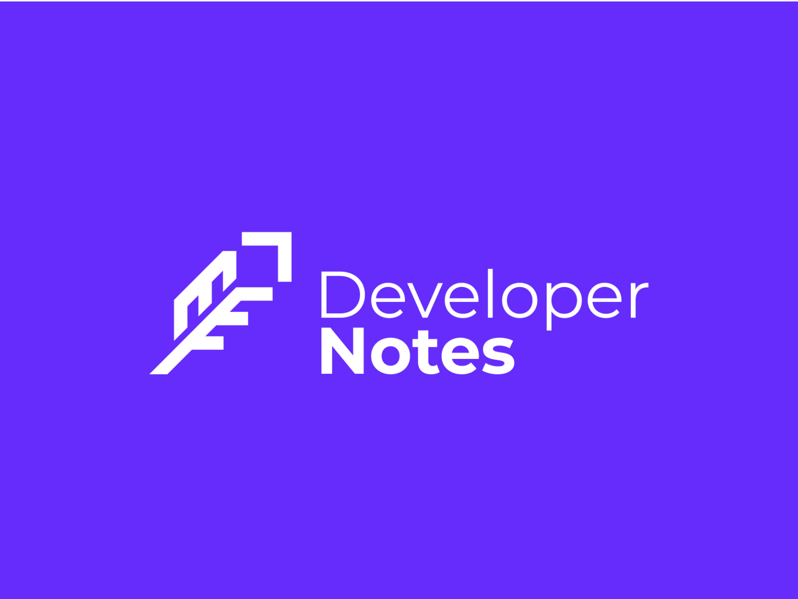 Developer Notes By Bojan Oreskovic Logo Design Illustration On Dribbble 