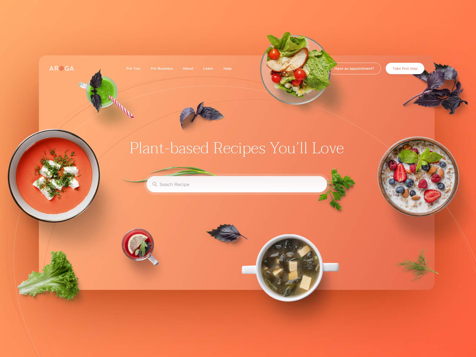 Building Wellness Rather Than Treating Diseases by WeShape on Dribbble