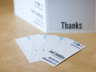 Two Cards by Joel Jenkins on Dribbble