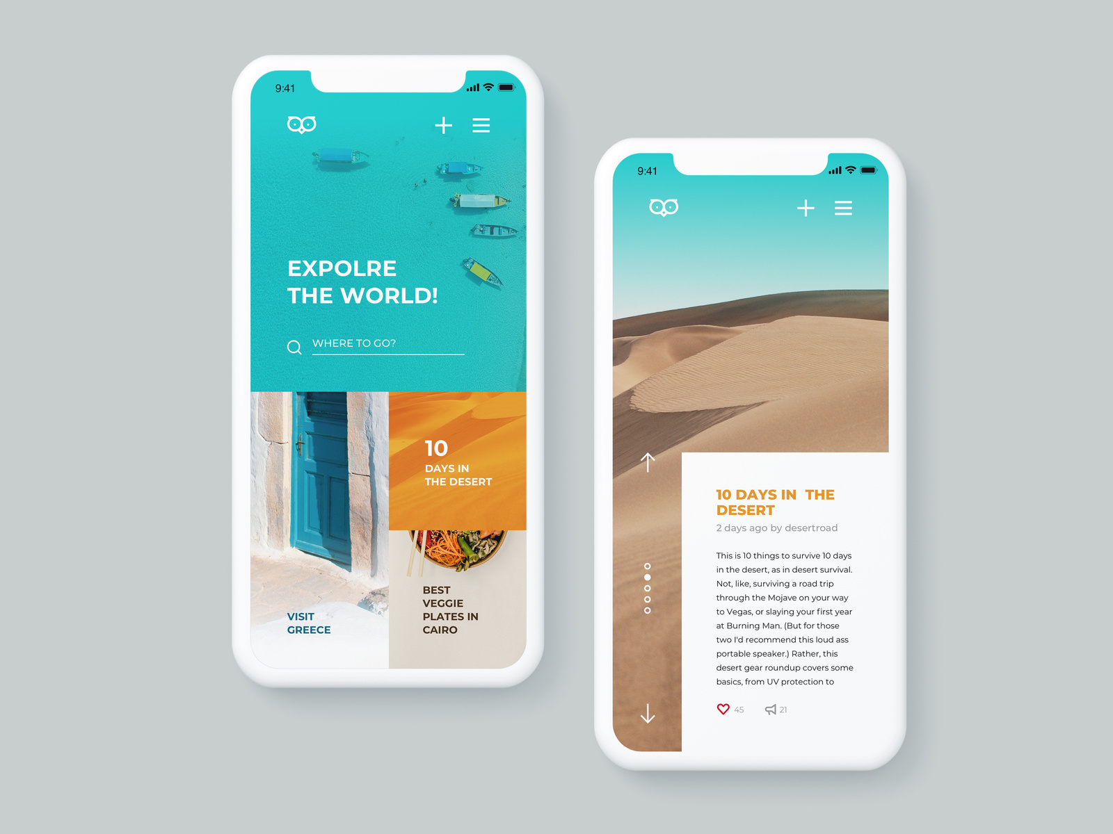 Tripadvisor concept by sherif Samy on Dribbble