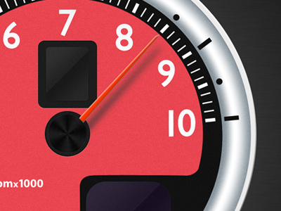 Analog Gauge Cluster (F430) by Tony Pipta on Dribbble
