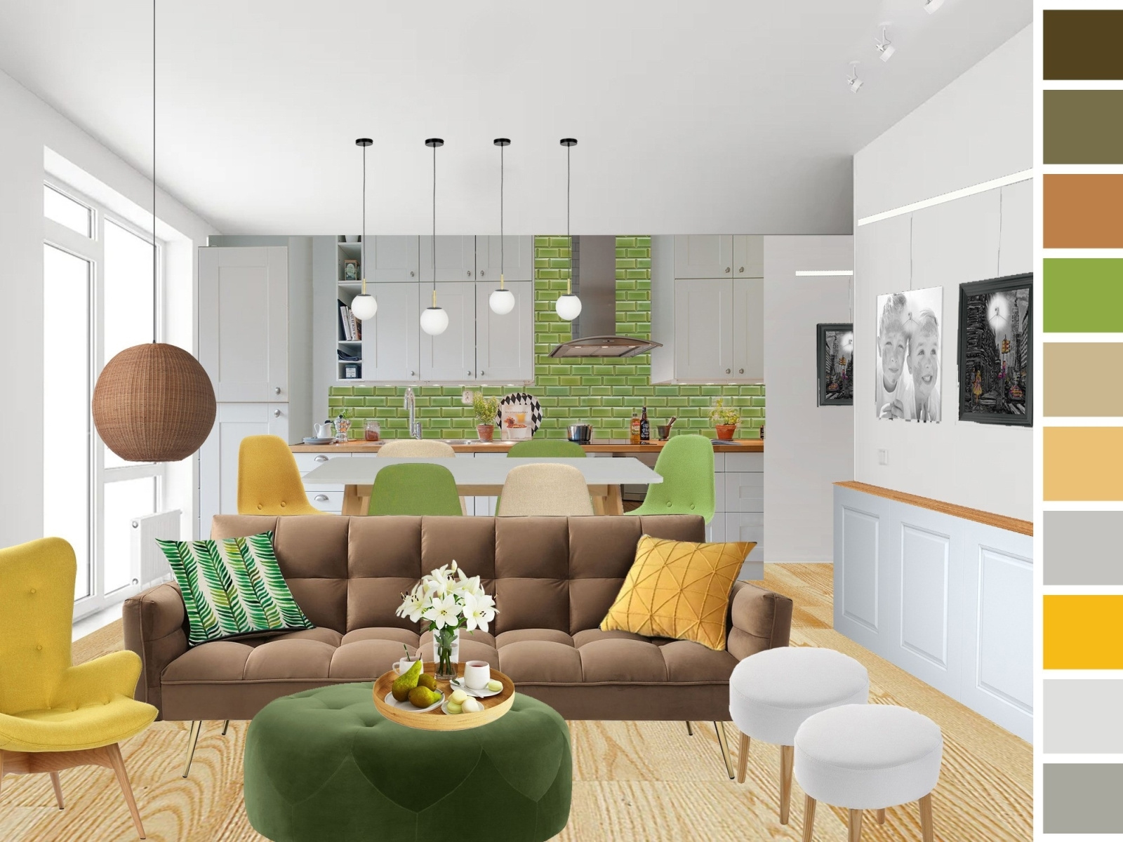 Concept board interior by Ирина on Dribbble
