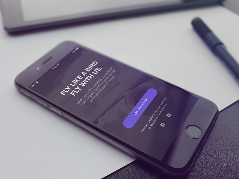 Flow | Walkthrough & Introduction Screens by Ali Sayed on Dribbble