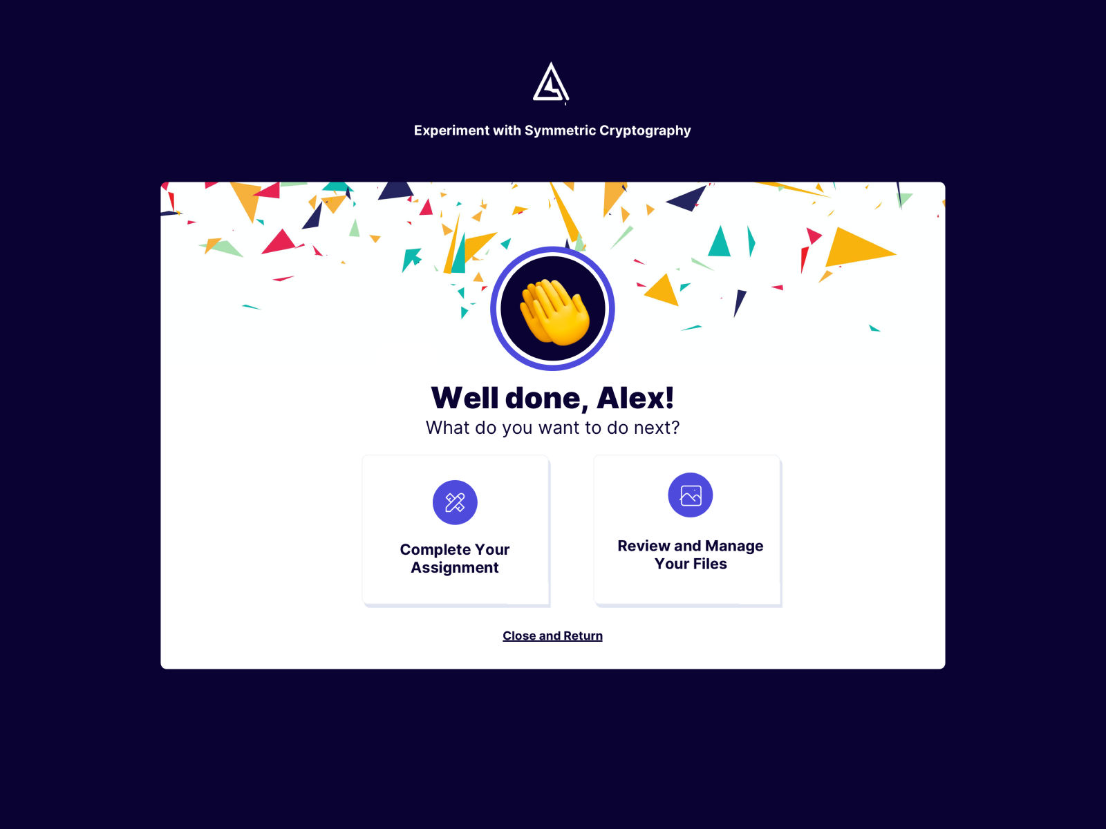 Confirmation Success Screen by Wilson Sánchez on Dribbble