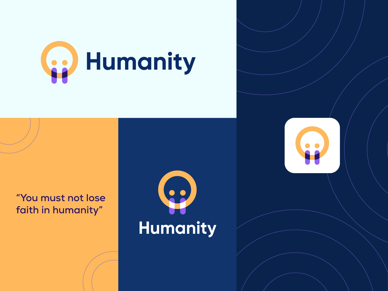 Humanity by MD AL AMIN | LOGO DESIGNER for Fixdpark on Dribbble