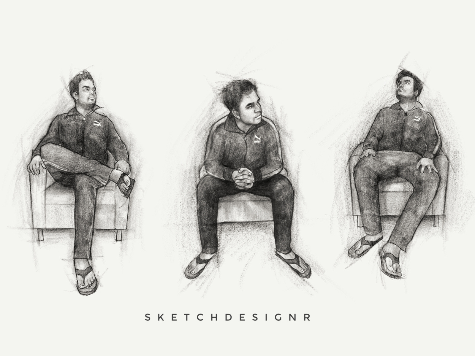 Figure Movement Sketch by Sketchdesignr on Dribbble