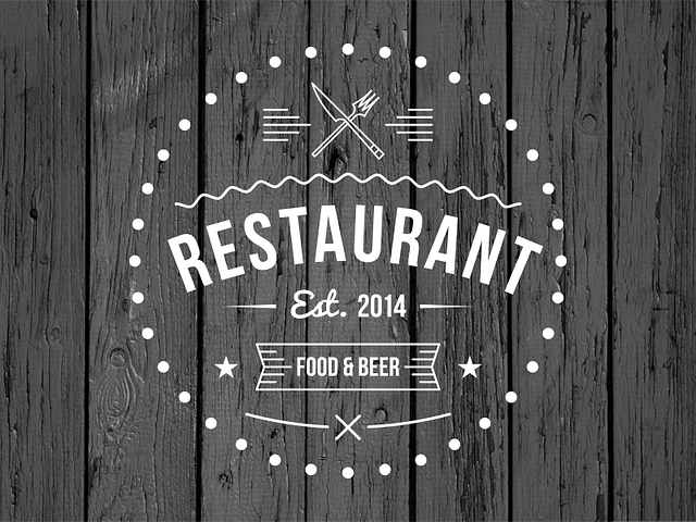 Resto logo by EDT.Graphics on Dribbble
