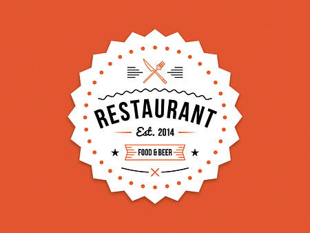 Resto logo by EDT.Graphics on Dribbble