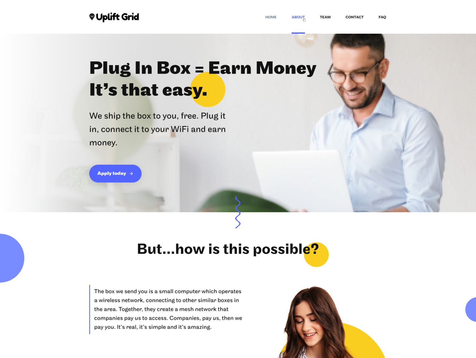 Website Redesign - Uplift Grid by Jac Constantino on Dribbble