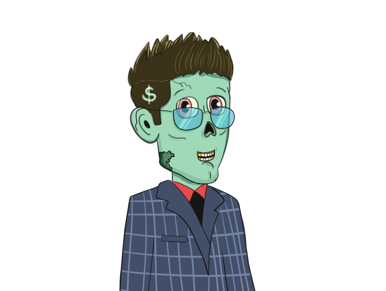 Zombie NFT by Malcum Benjamin on Dribbble
