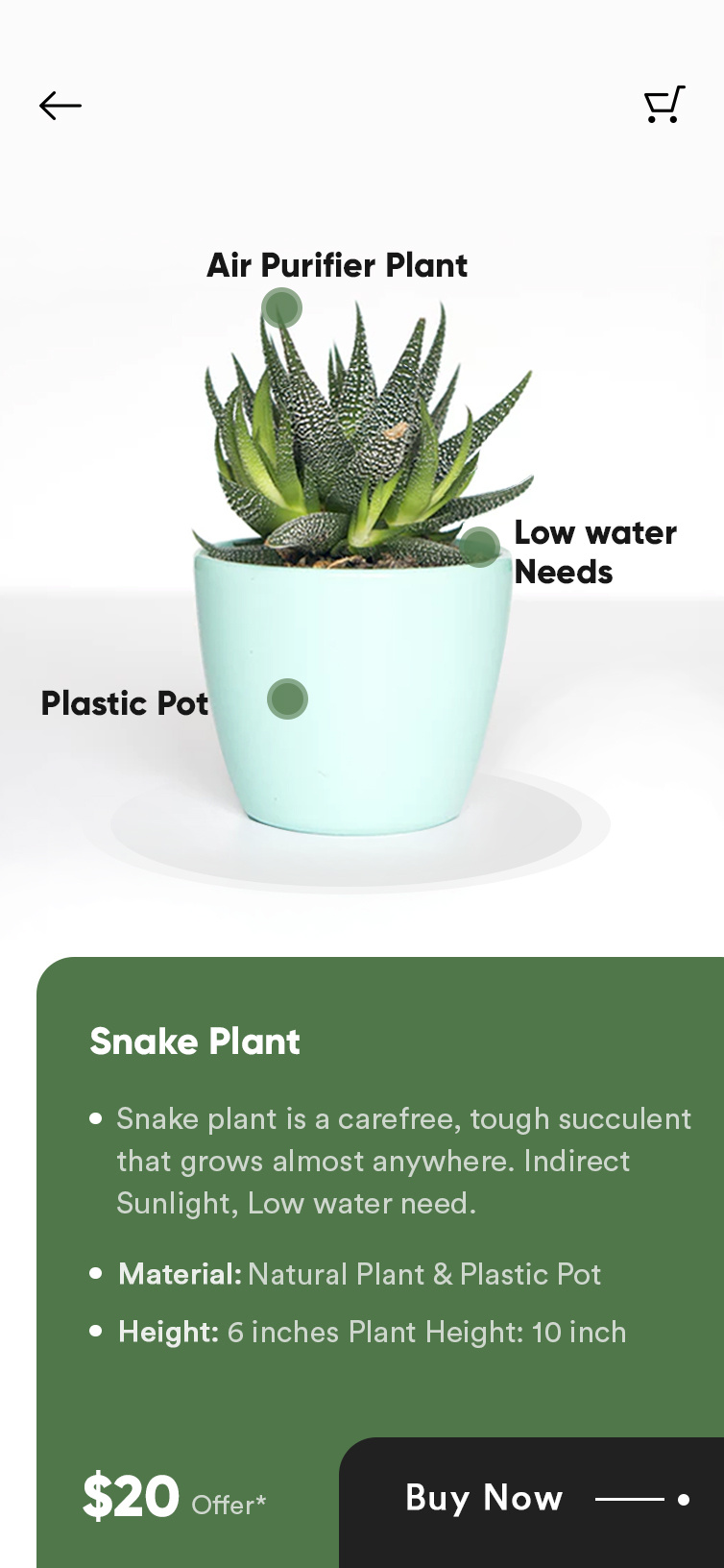 Plant Shop App by MC-UIUX for Master Creationz -Global UI UX Design ...