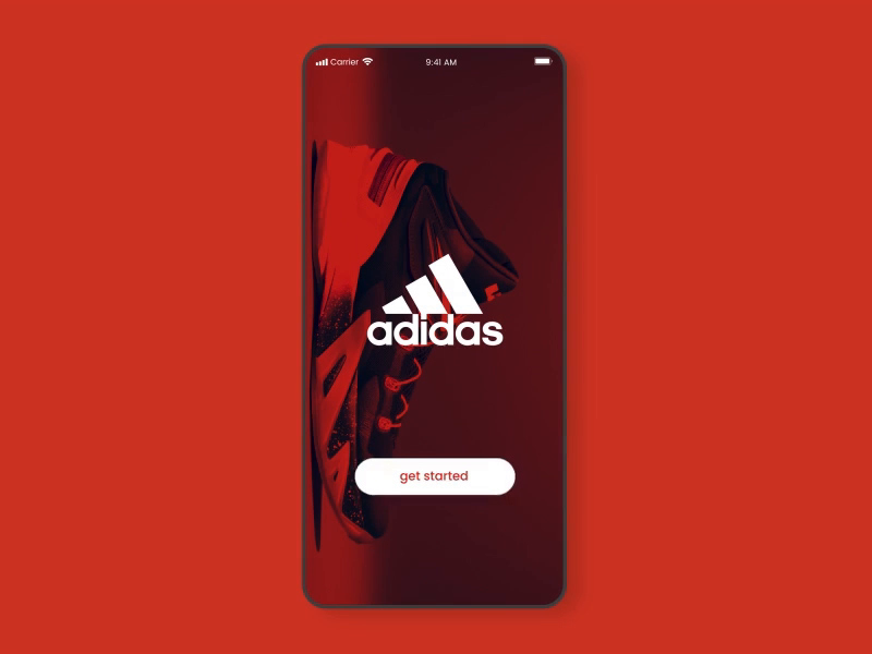 Adidas Footwear App Animation by MC-UIUX for Master Creationz -Global ...