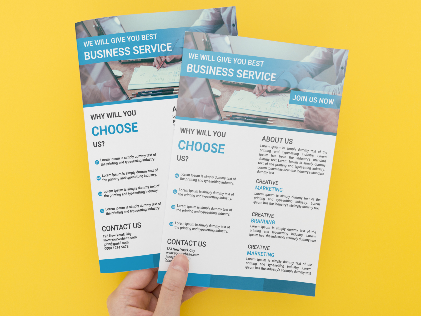 Flyer by Falgluni on Dribbble