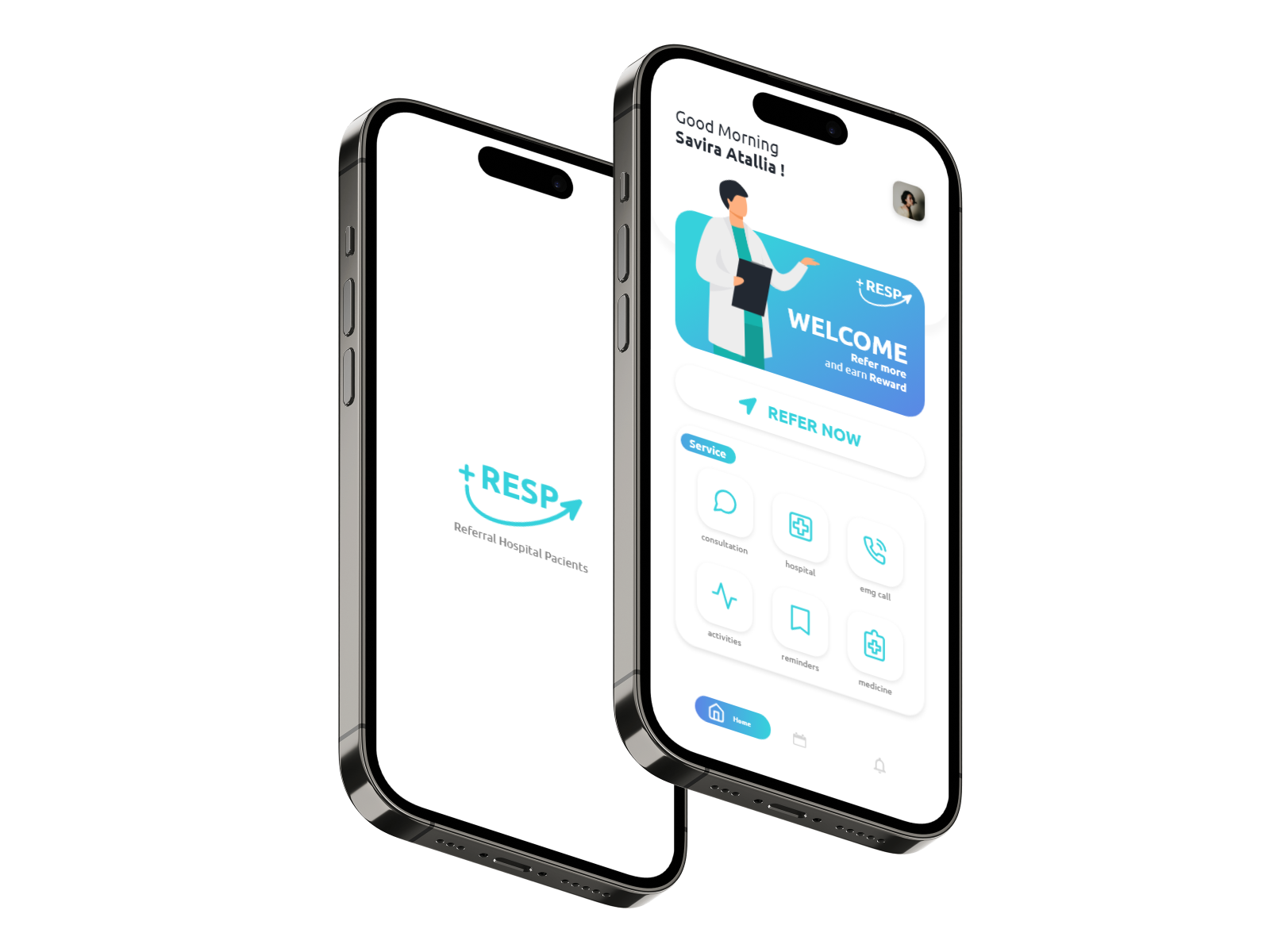 UI Design RESPA (Referal Pacient Hospital) by ghfrny on Dribbble