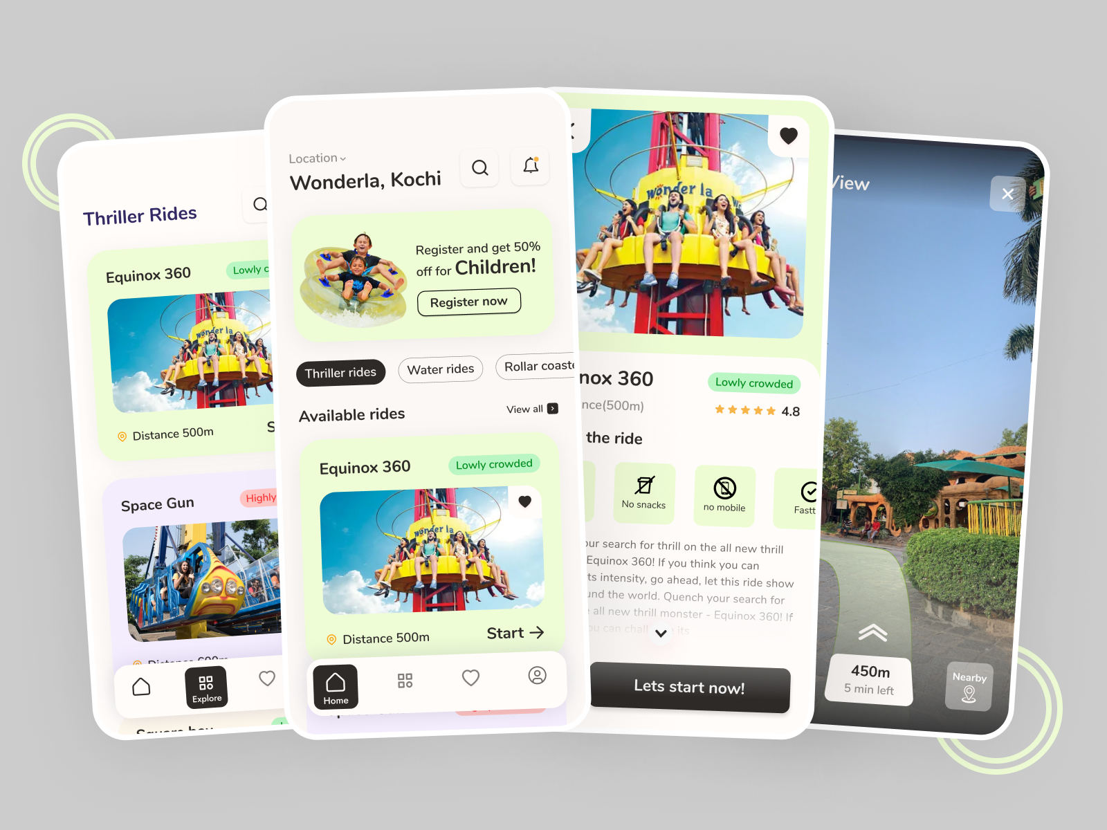 Theme Park UX Design by Henry_design on Dribbble