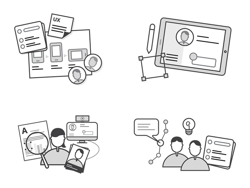 Tech tags icons by Abraham Guerra on Dribbble