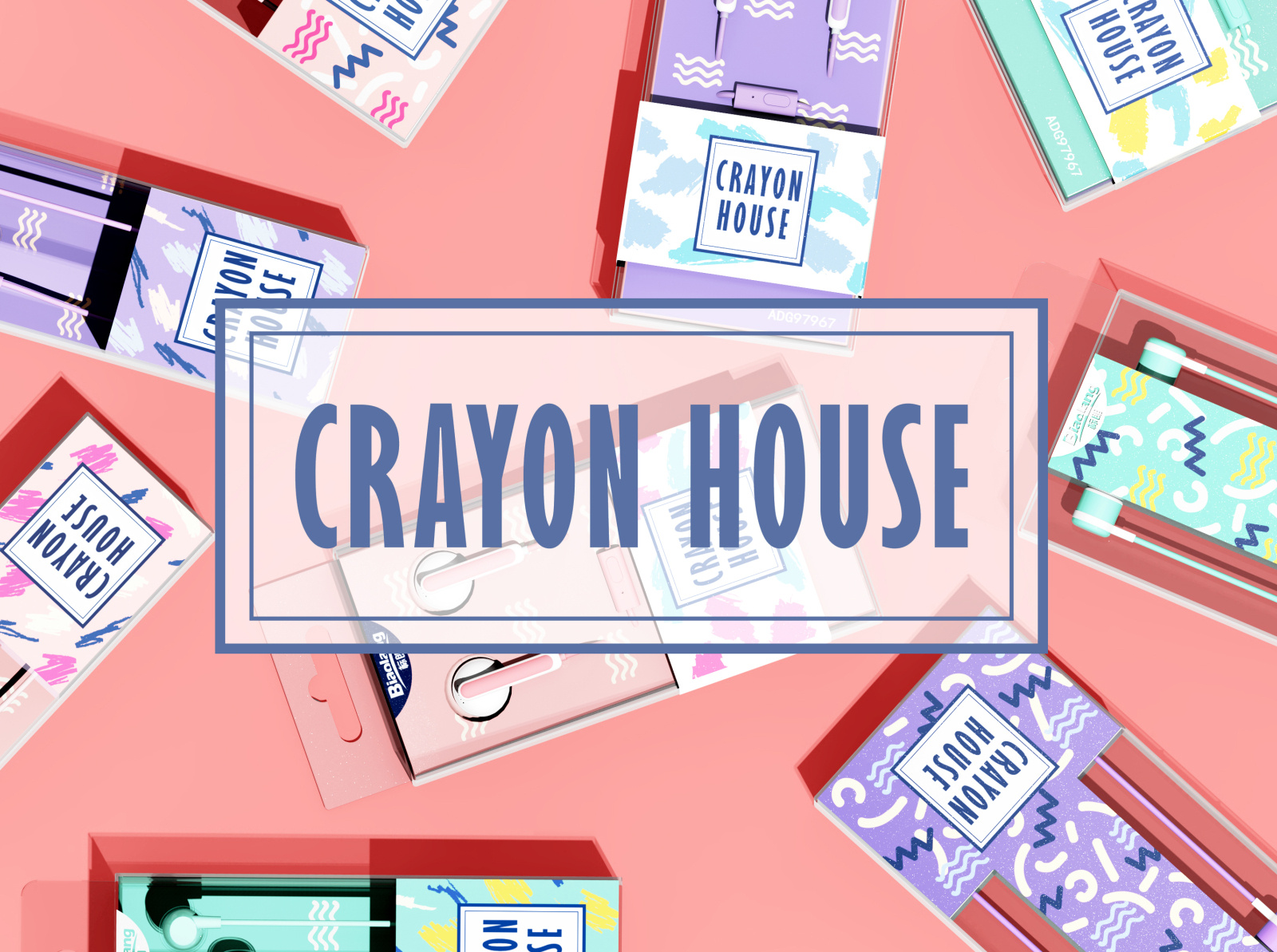 CRAYON HOUSE by onomidoriko on Dribbble