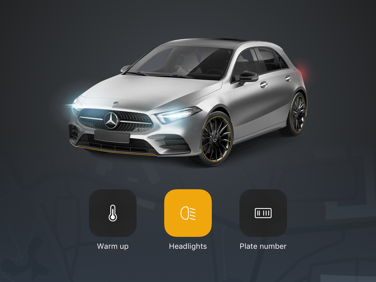 Car rent assist iOS UI kit by Alexey Kharitonov on Dribbble