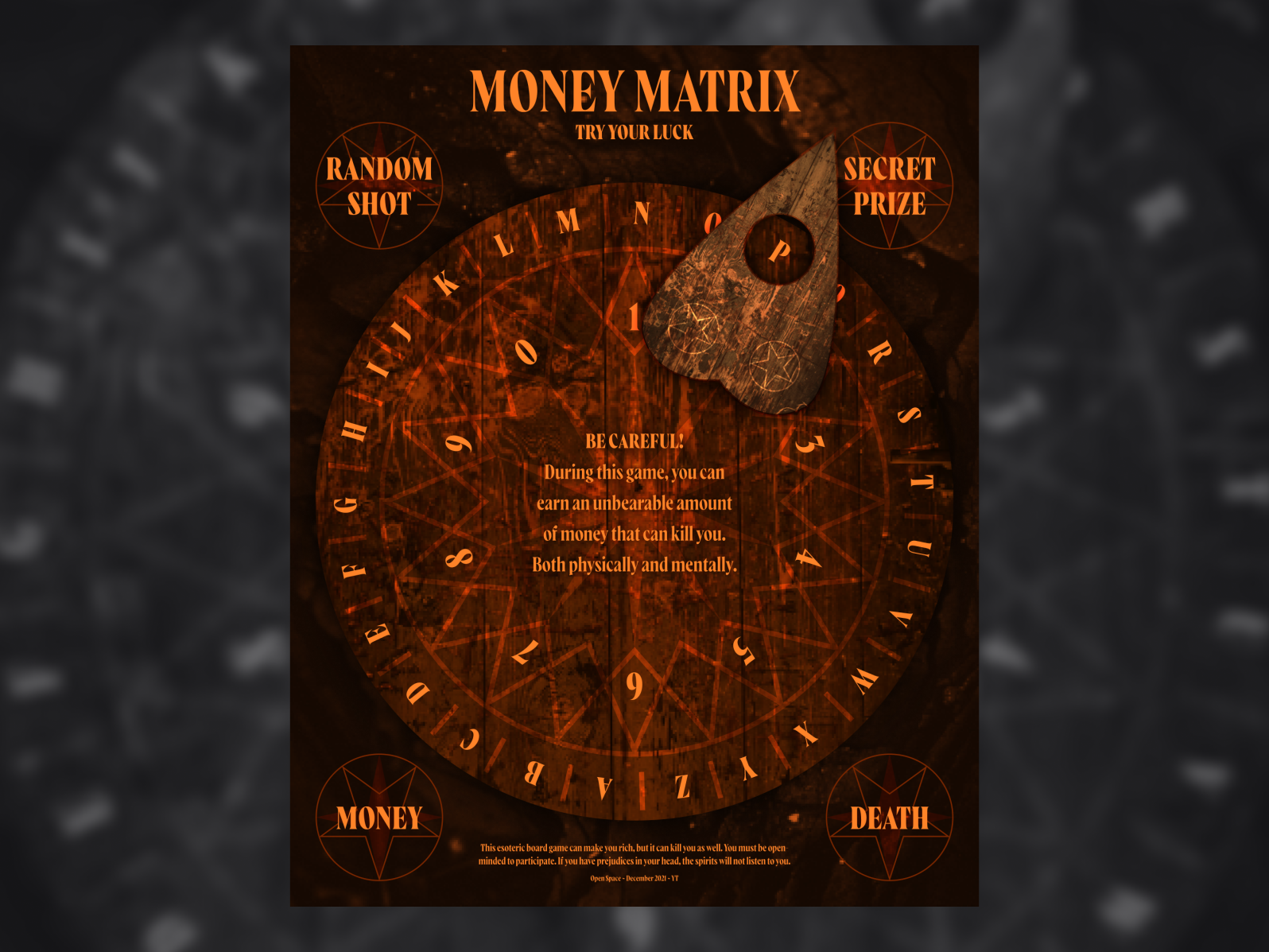 Digital Poster Design ~ Money Matrix Game by Yehor Tulinov on Dribbble
