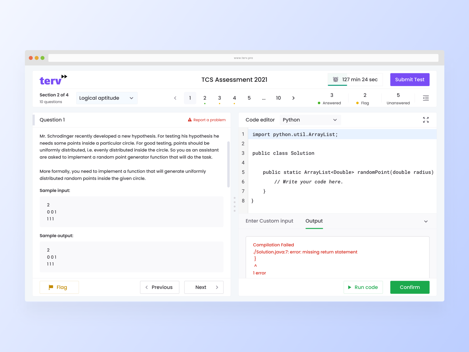 Online Assessment platform🖊️ by Mohammed Afsar on Dribbble