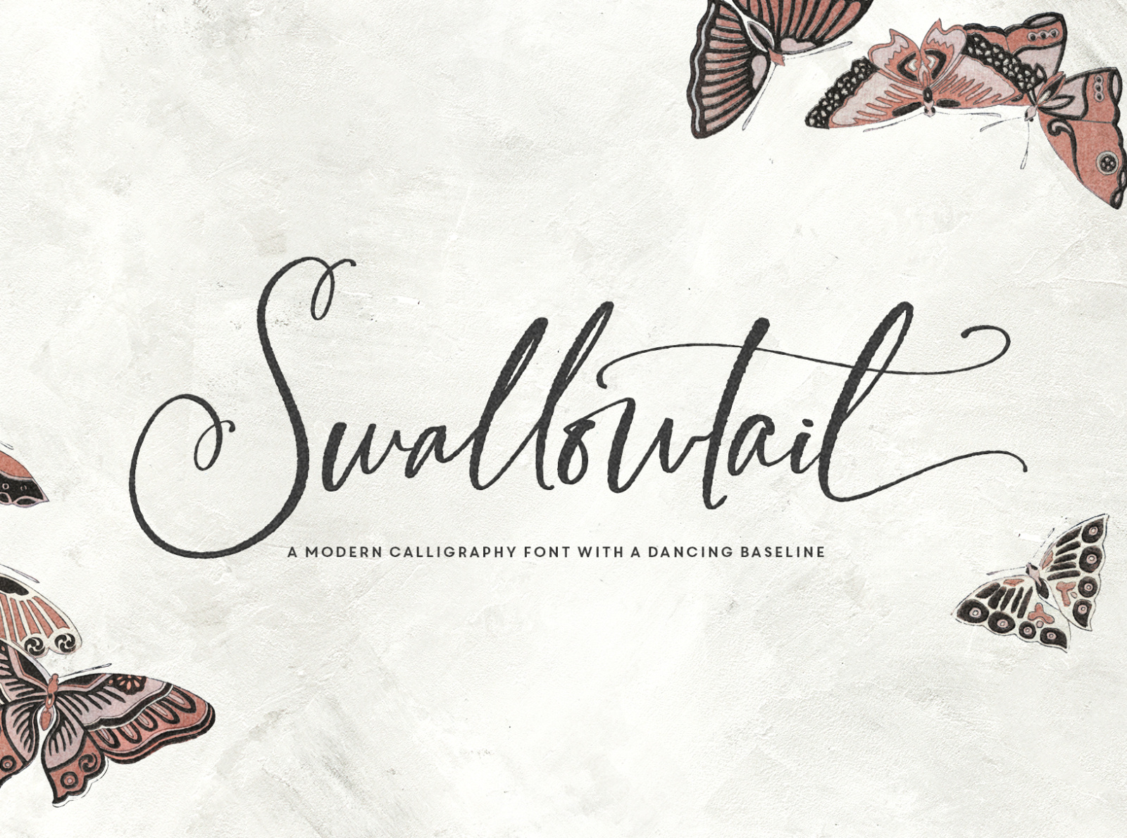 Swallowtail Calligraphy Script by Callie Hegstrom on Dribbble