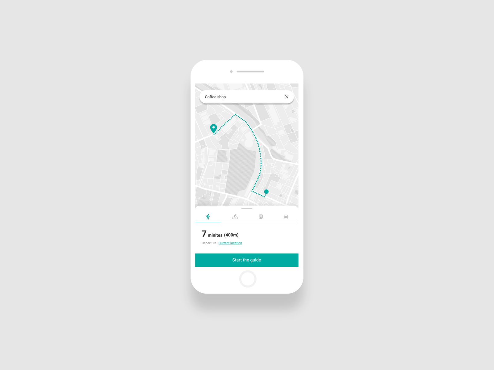 Daily UI Location Tracker by nagy0127 on Dribbble